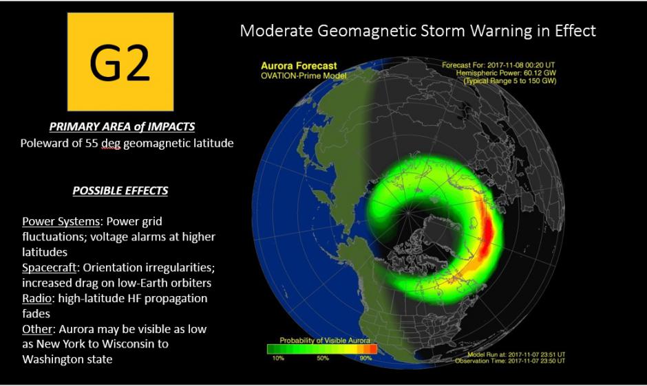 G2 (Moderate) Geomagnetic Storm Warning issued | NOAA / NWS Space ... G2 (Moderate) Geomagnetic Storm Warning issued | NOAA / NWS Space ...